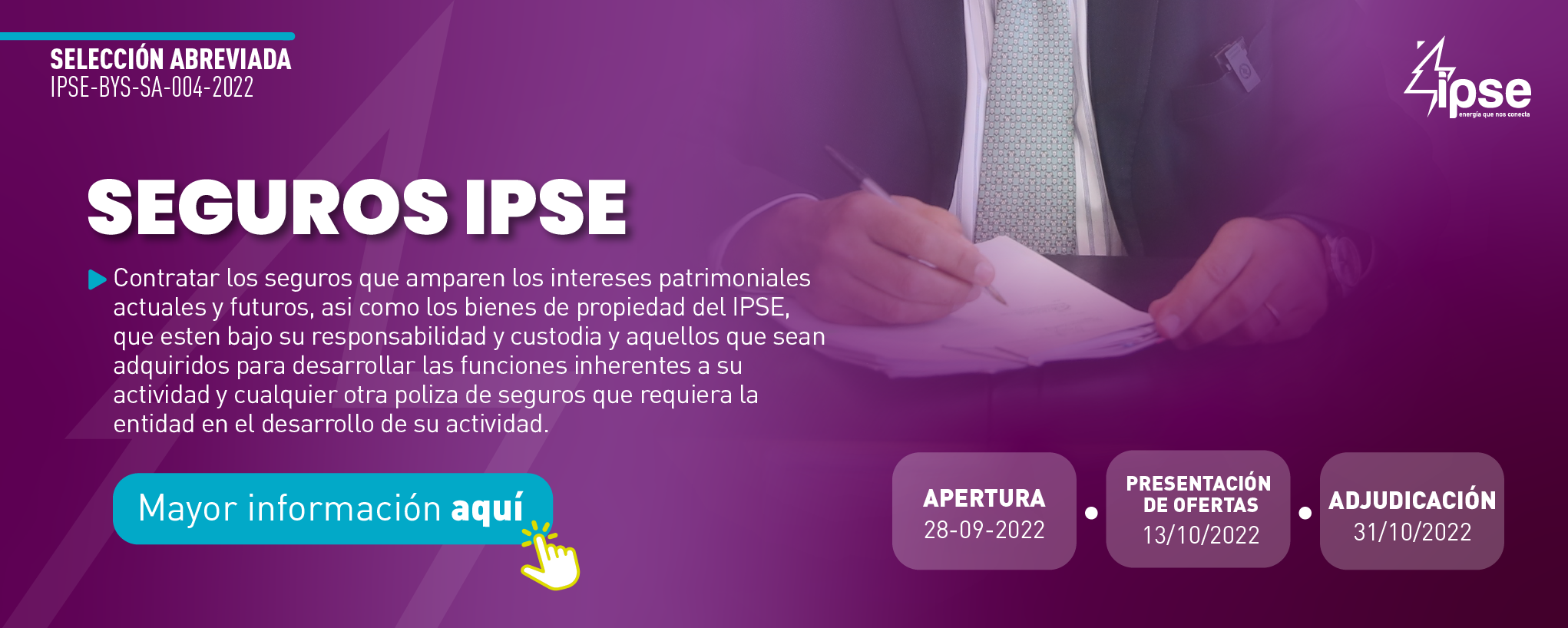 IPSE – Instituto de Planificación y Promoción de Soluciones Energéticas ...